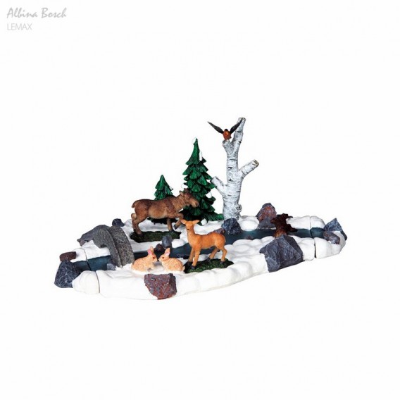 STONE BRIDGE BY RIVER - Albina Bosch